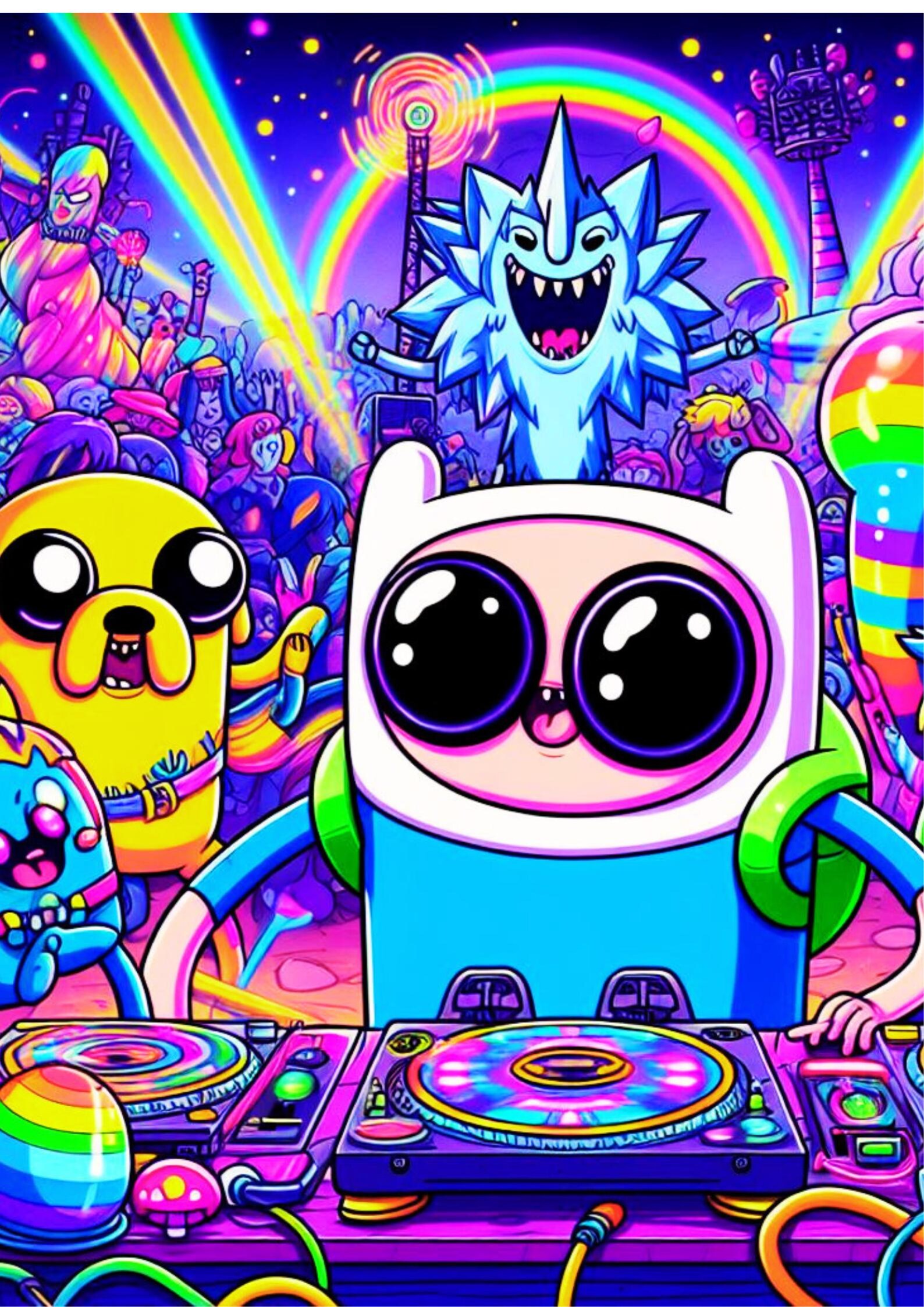 Adventure Time Digital Poster Download - Etsy