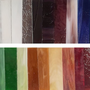 2x4 25 Pieces Stained Glass and Mosaic Variety Pack - Etsy