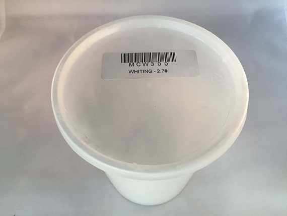 Whiting Powder for Stained Glass Cement/putty Cleanup 3 Lbs - Etsy