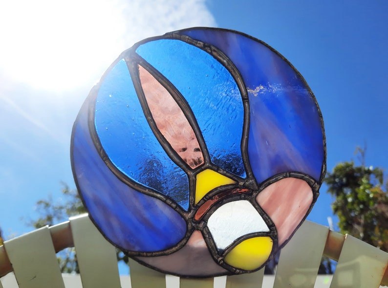 Custom Stained Glass Light Bulb Night Light / Suncatcher - Etsy