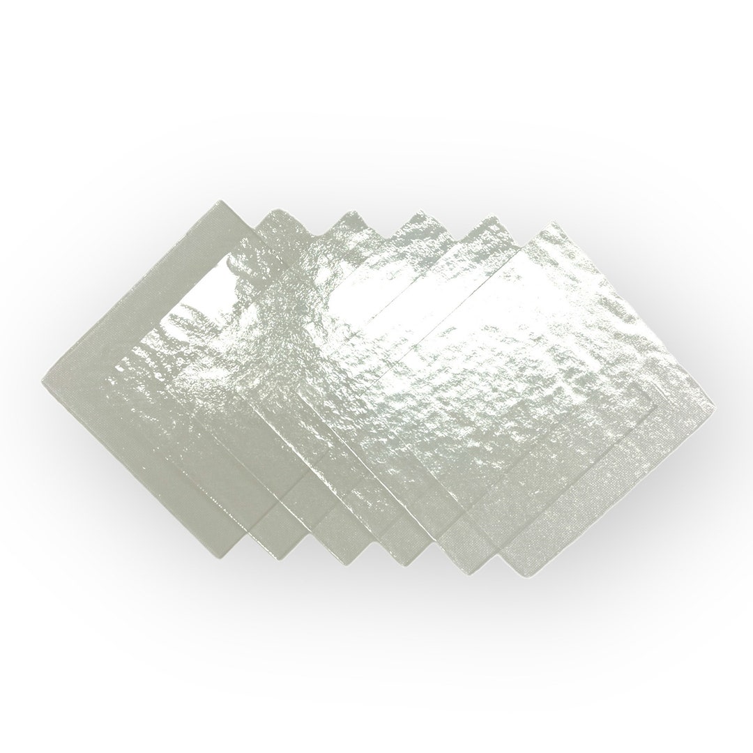 6 Pack Crystal Clear COE 96 Fusible Glass Sheets / Mosaic Squares - Etsy