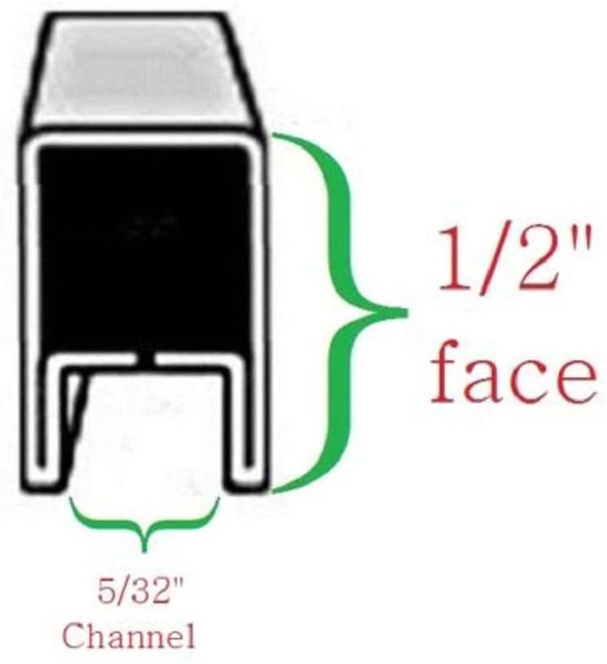 1/2 Border Zinc Channel 6 Ft 3 X 24 - Etsy