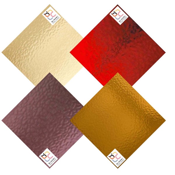 Gold Stained Glass Sheet - Etsy