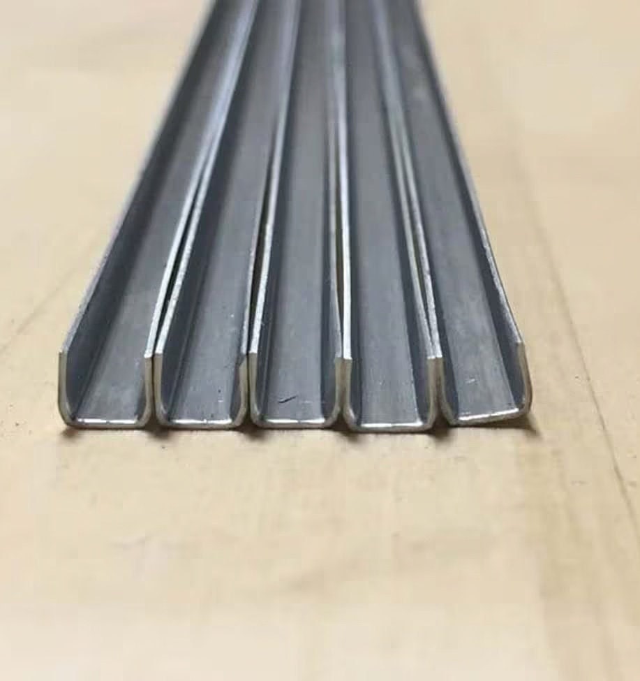 1/8 U Zinc Channel 18 Ft 6 X 36 - Etsy