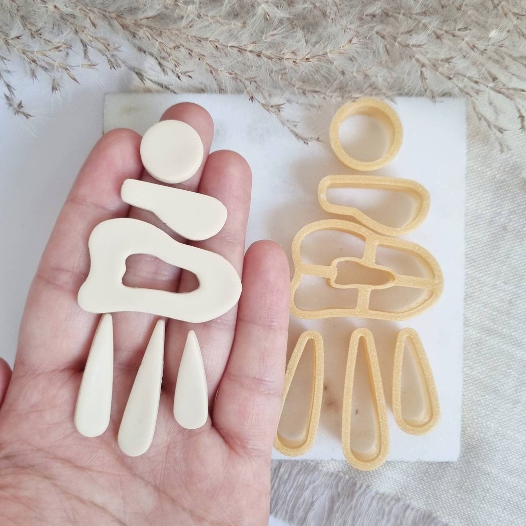 Polymer Clay Cutter Set, Clay Cutter Kit, Handmade Jewelry Tools ...