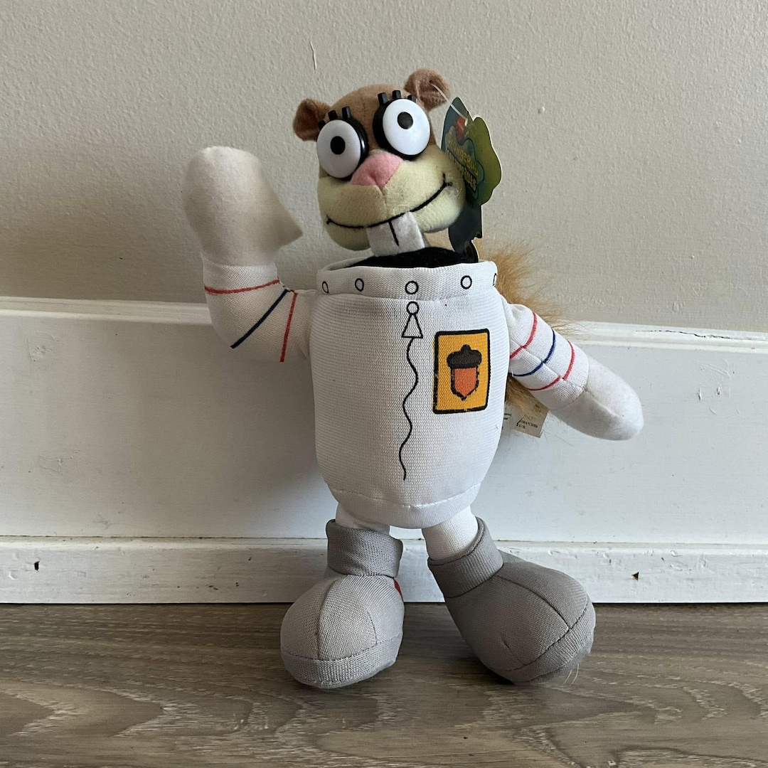 Spongebob Squarepants SANDY CHEEKS Plush Toy Nanco 2003 - Rare - Etsy