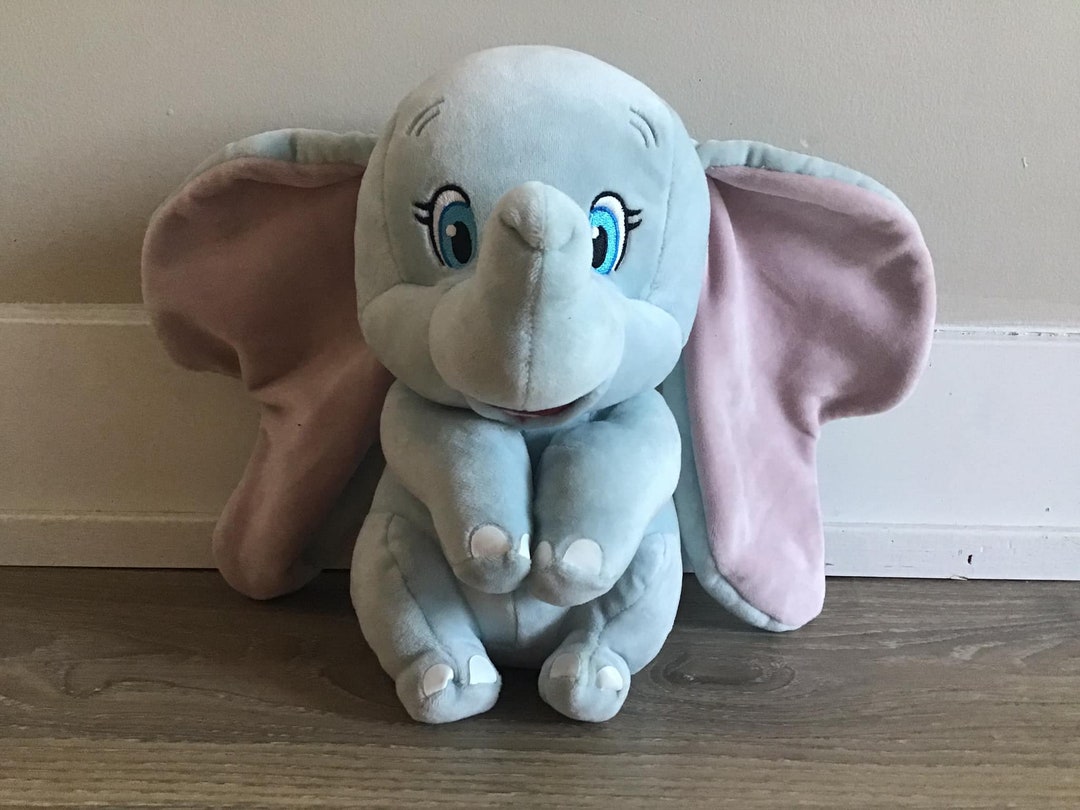 Disney Ty Beanie Sparkle Buddy Sitting Dumbo the Elephant 10” Medium ...