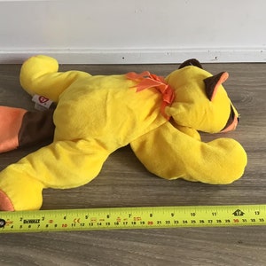 Ty Pillow Pals Animals Rusty the Raccoon Stuffed Animal Toy Plush 14 ...