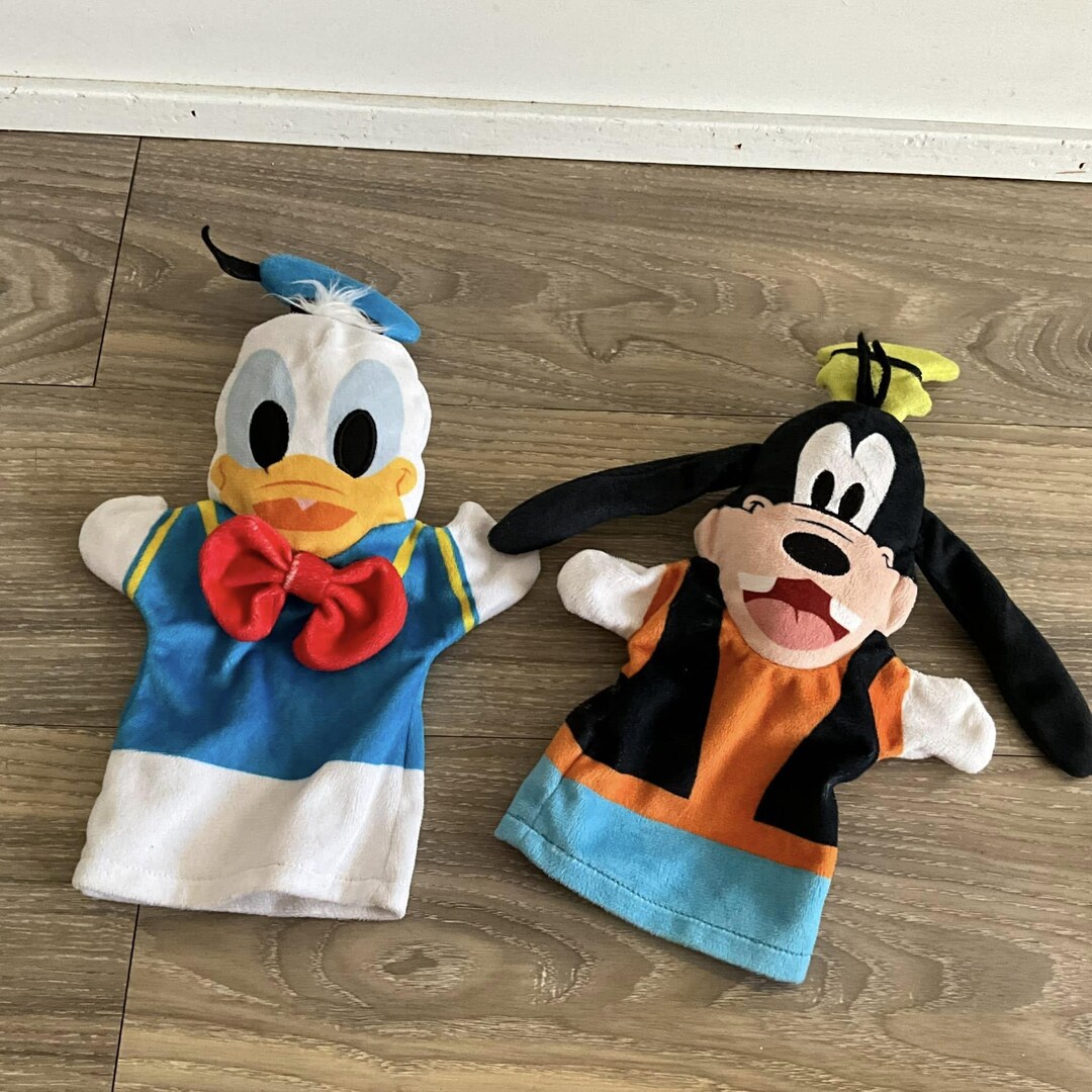 Disney Baby Mickey Mouse Hand Puppet Plush 11 Inch Melissa Doug Stuffed ...