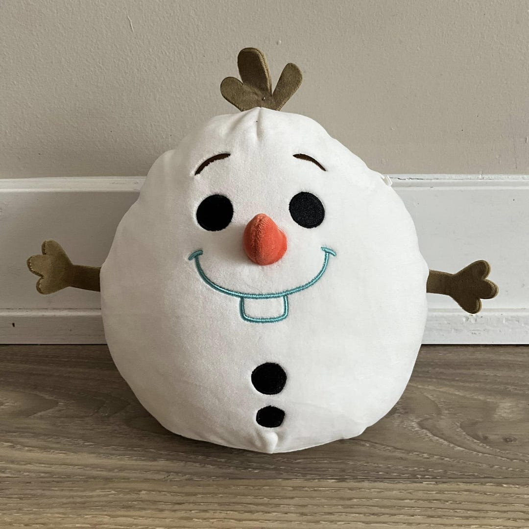 Squishmallows Olaf Disney Frozen Super Soft Plush Snowman Toy - Etsy