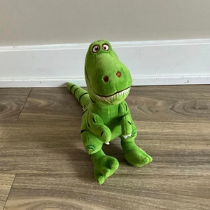 Green Plush Tyrannosaurus Rex Doll Stuffed Animal Dinosaur Zooawa - Etsy