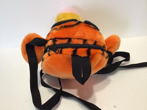 Tigger Winnie The Pooh Plush Backpack Face Head Cute … - Gem