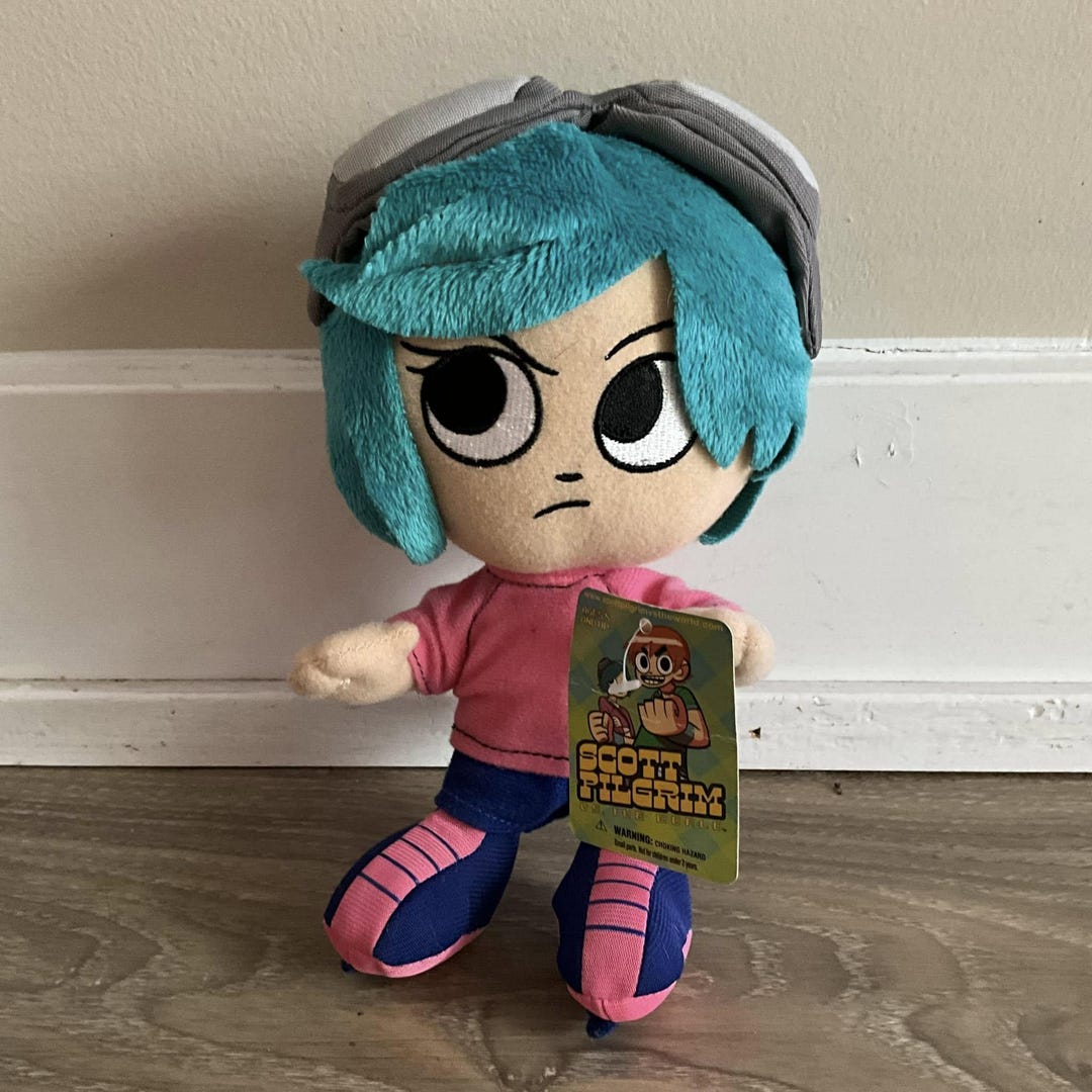 RARE MEZCO Scott Pilgrim Vs the World 8 Inch Plush With Tags - Etsy