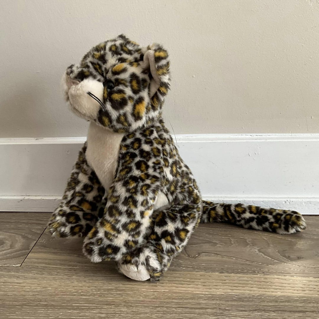 TY Beanie Buddy “sneaky” the Leopard Plush (12 Inch) - Etsy