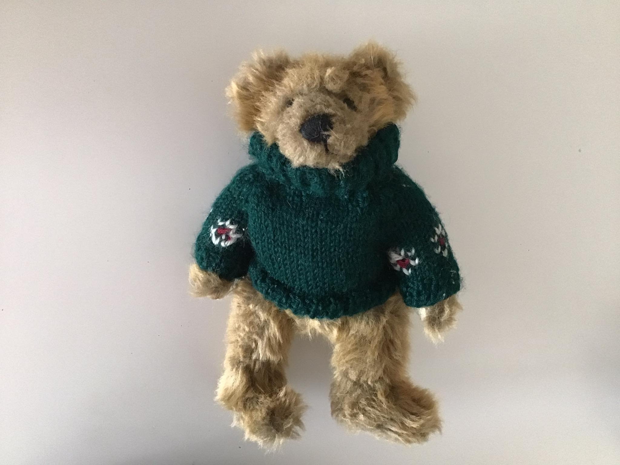 Vintage Ganz Cottage Collectibles 1995 Bear With Sweater Plush - Etsy