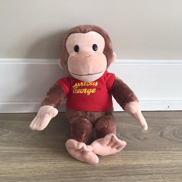 Curious George Plush Toy - Etsy Curious George Plush Toy - Etsy