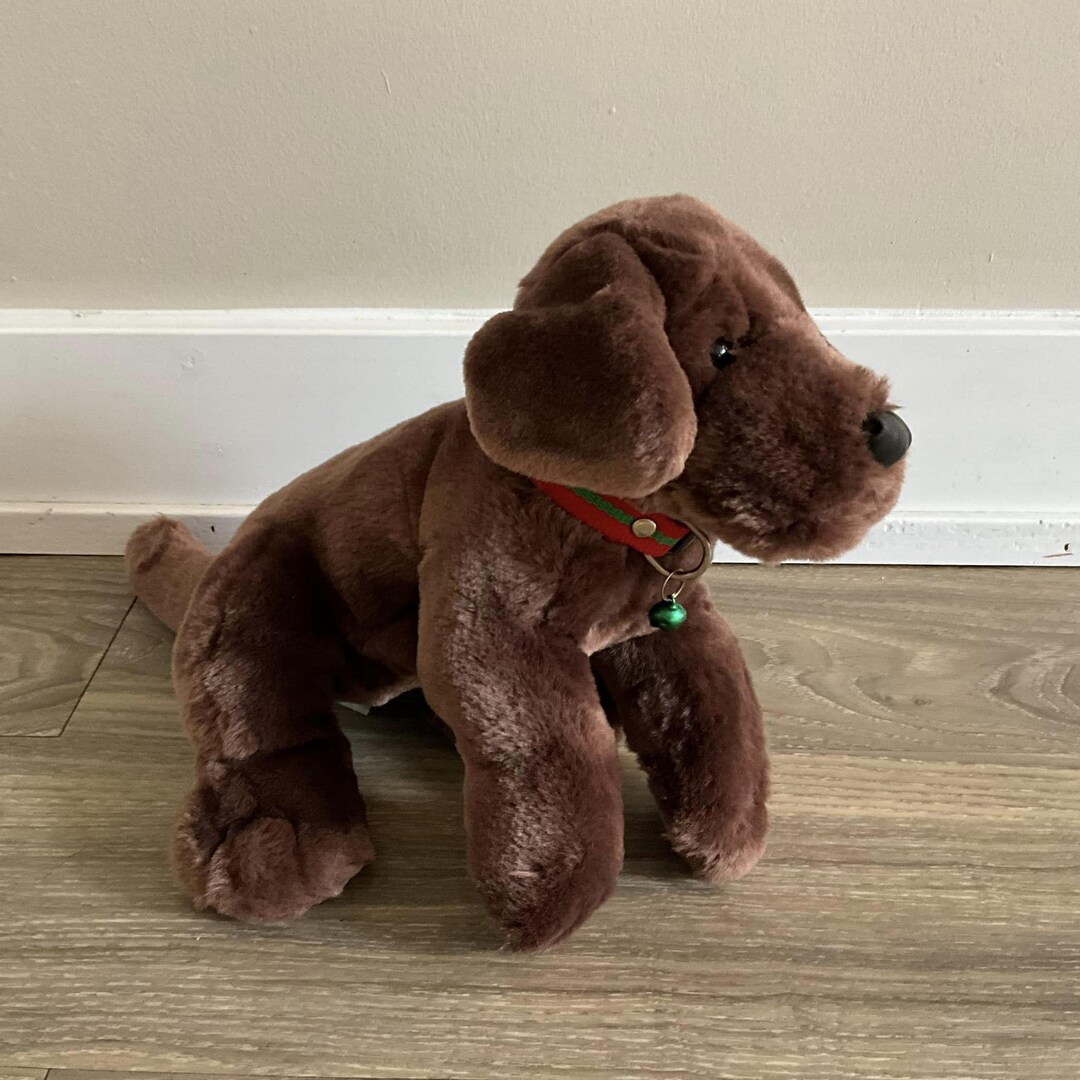 Ganz Lab Plush Chocolate Dog Stuffed Animal - Etsy