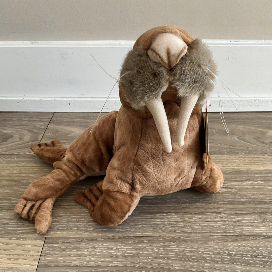 Buck Tusker the Walrus Talking Toy Plush Iceberg Ausie & His Polar ...