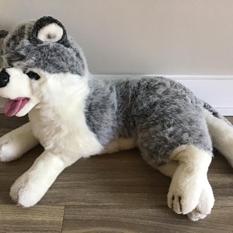 Realistic Stuffed Wolves - Etsy