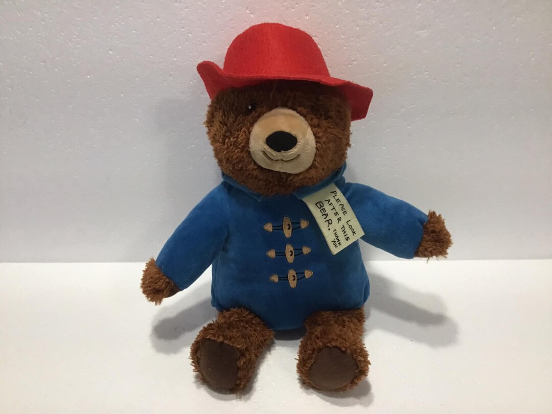 Paddington Bear 14 Soft Toy Movie Production Bear Plush - Etsy