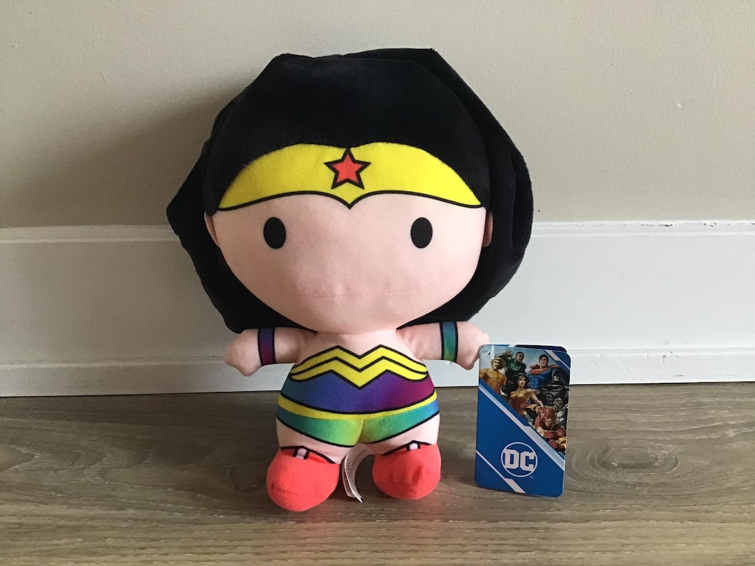 PLUSH DC Comics Wonder Woman Stuffed Doll Toy - Etsy