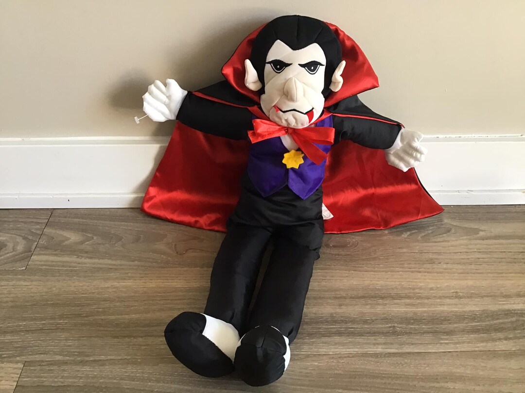 Goffa Vampire Dracula Plush Stuffed Halloween Monster 23" - Etsy