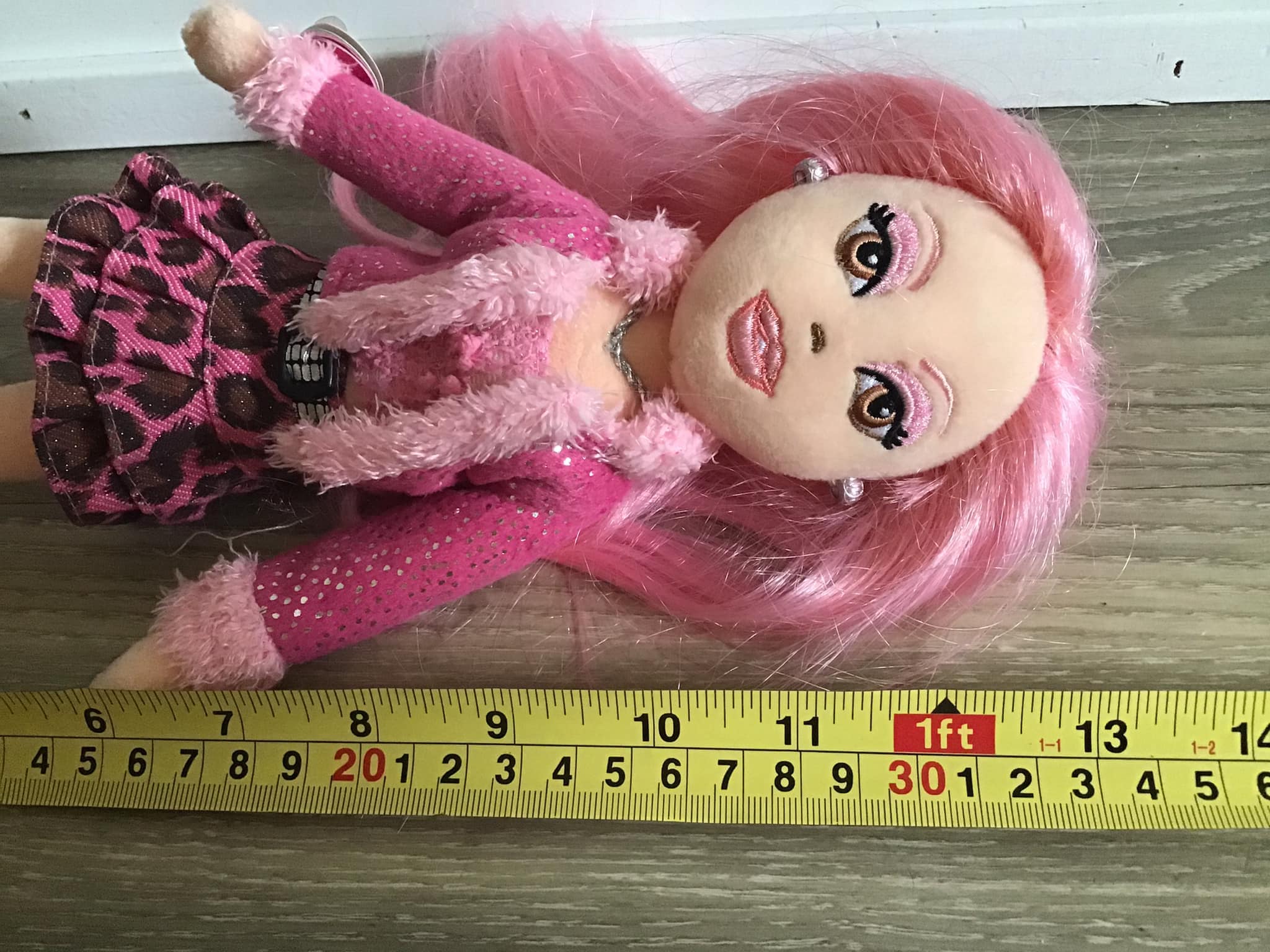 Ty Girlz Sizzlin Sue Plush Pink Hair Soft Doll - Etsy Canada