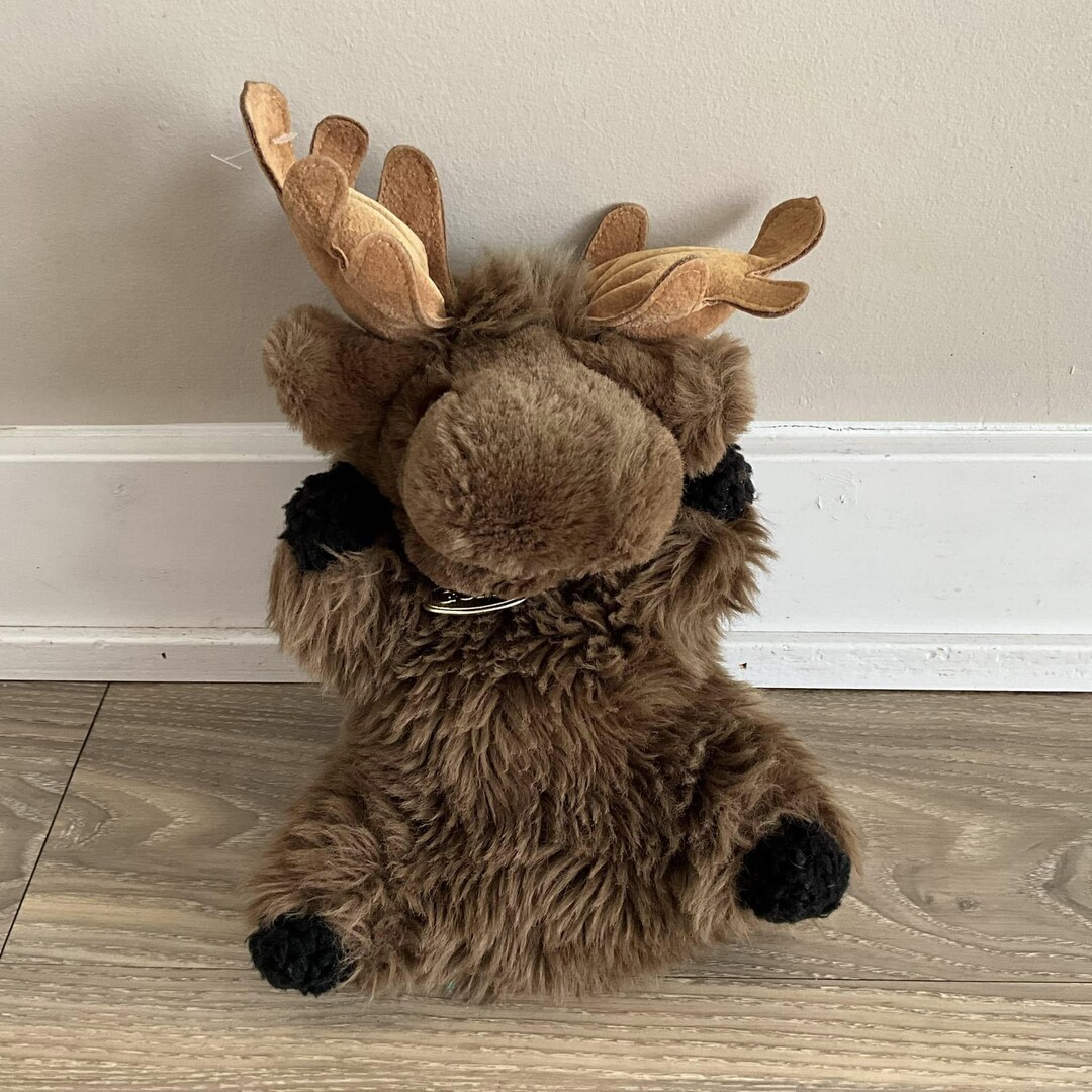 RARE Gund Moose Hand Puppet Plush Vintage - Etsy