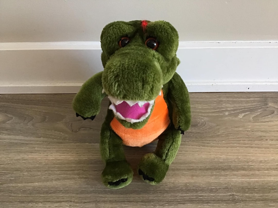 Ganz Dinosaur Green T-rex Stuffed Animal Toy Plush 11" - Etsy
