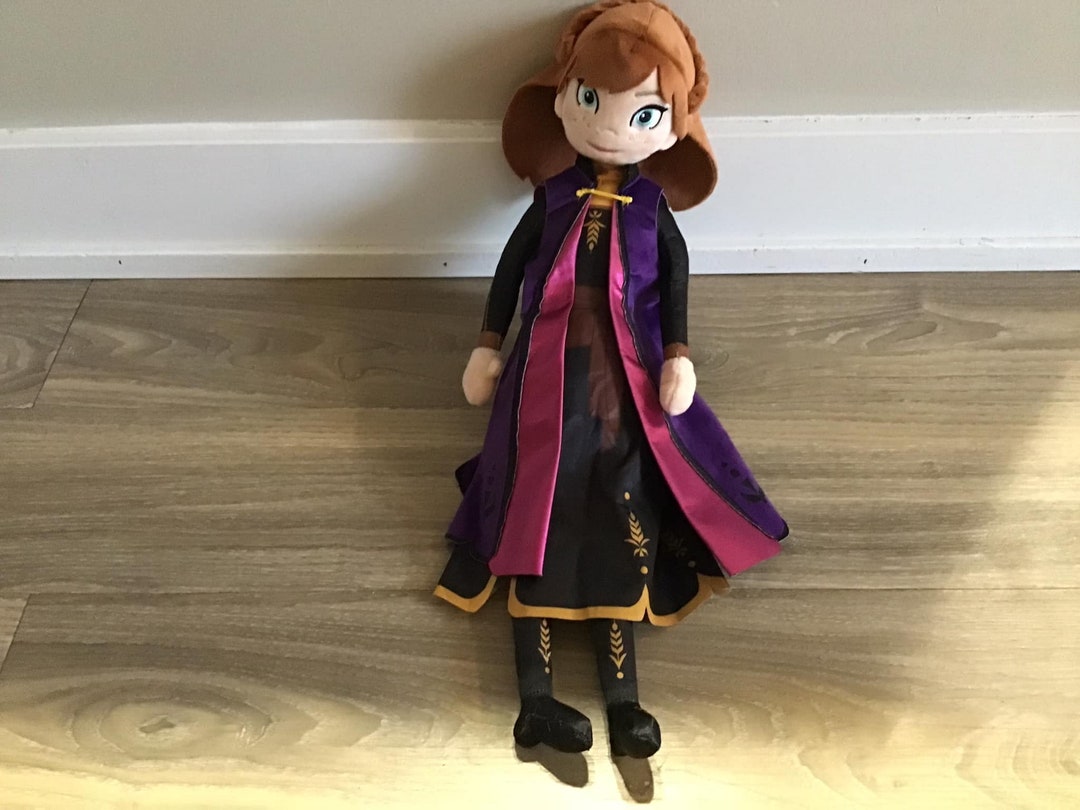 Disney Frozen 2 Anna Kids Soft Plush Cuddle Doll - Etsy