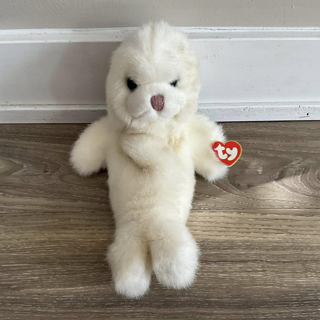 Ty White Seal - Misty, Hang Tag & Body Tag, From 1997 - Etsy