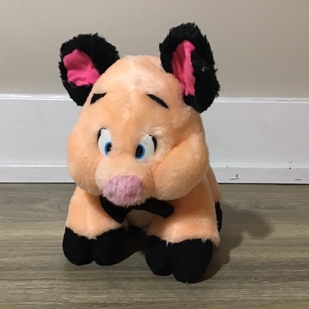 Vintage GANZ Pig Stuffed Plush - Etsy