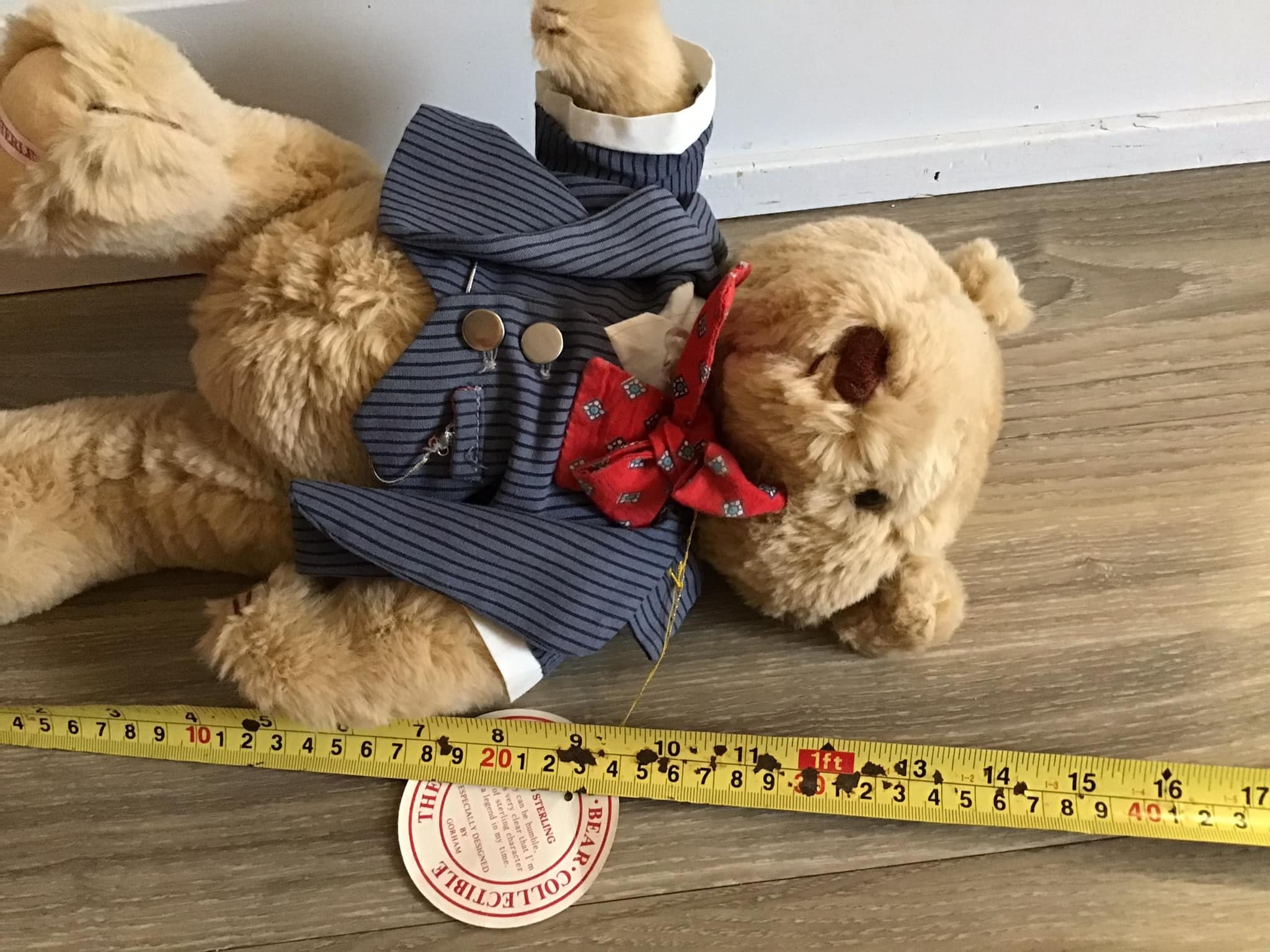 Vintage British Lord Sterling Bear 14 1985 Collectible - Etsy