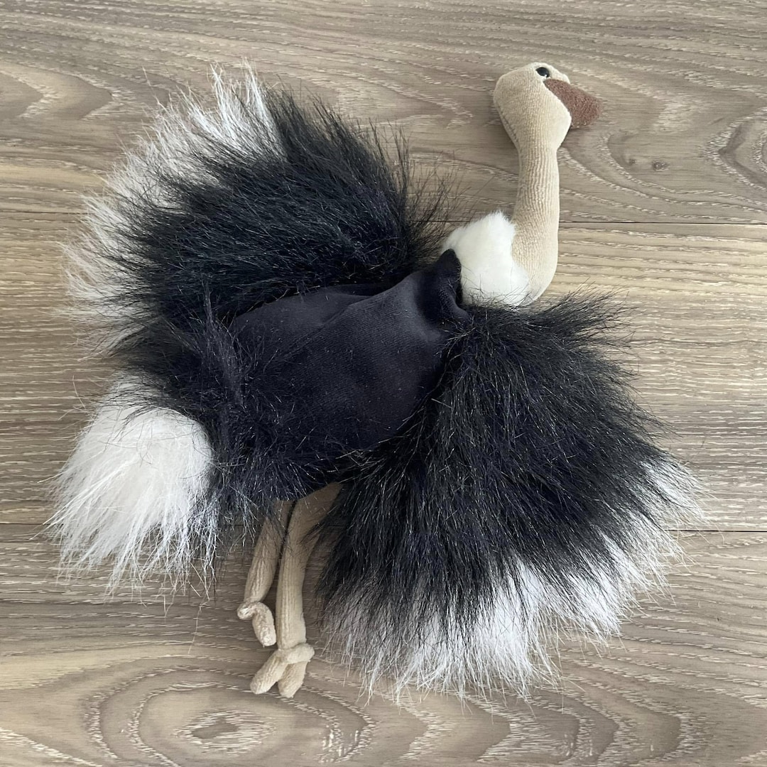 Ostrich Bird Hand Puppet - Etsy