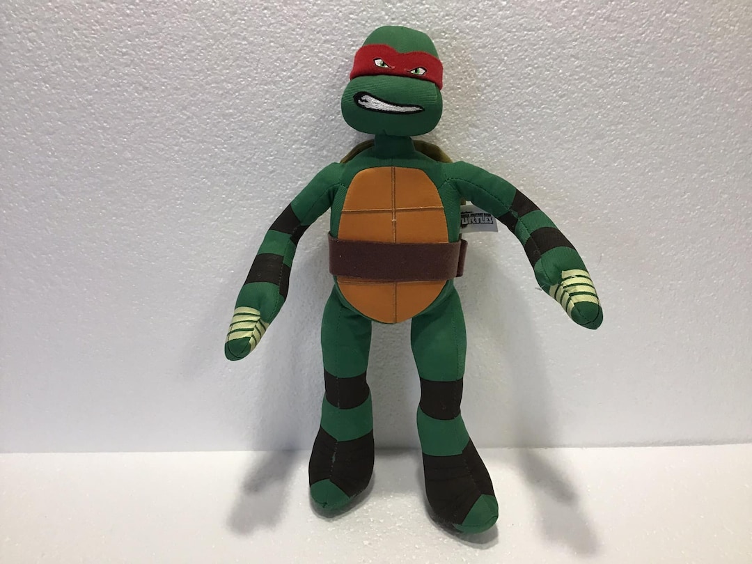 Nickelodeon Teenage Mutant Ninja Turtles Raphael 13” 2014 Stuffed Toy ...