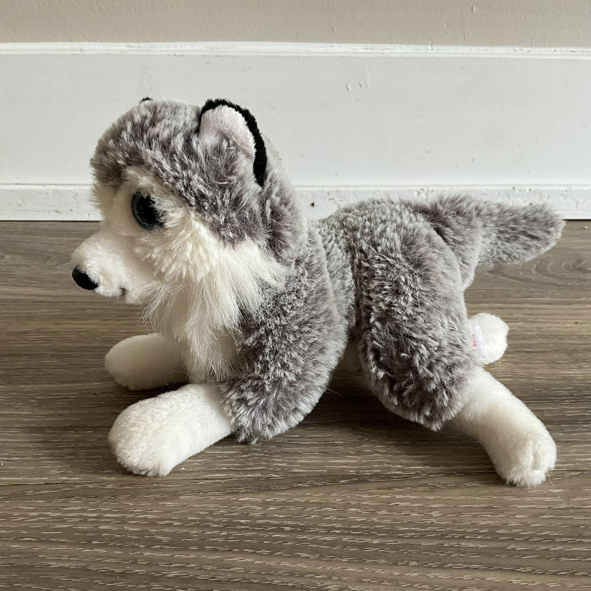 Arctic Wolf Beanie Baby