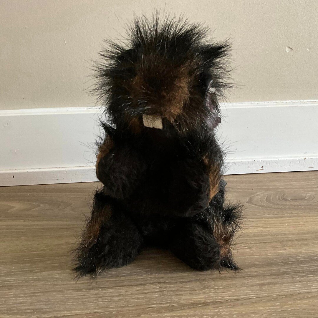 Dark Brown, Beaver, Plush, Furry, Realistic, Funny, Adorable, Soft ...