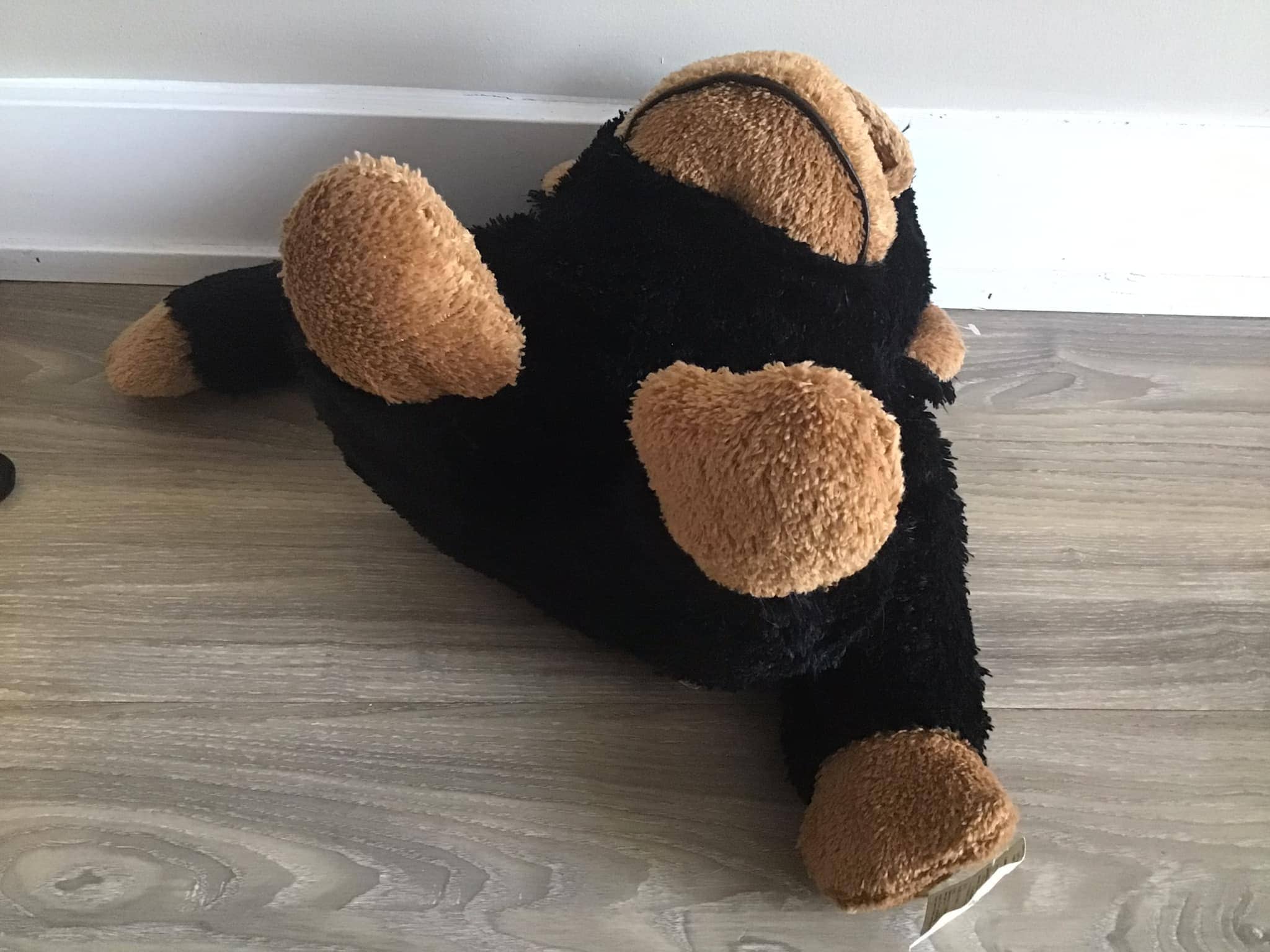 GANZ BABBS BABY Monkey Ape Gorilla Black Plush Stuffed Animal - Etsy