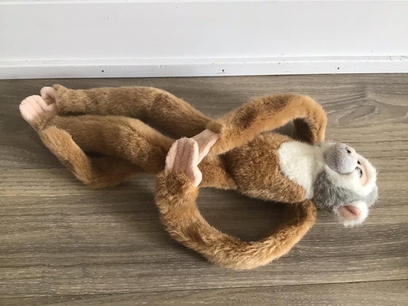 Wild Republic Hanging Monkey Plush Stuffed Animal Toy Hook & - Etsy