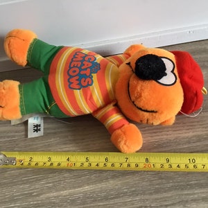 Vintage Knickerbocker 1981 Heathcliff Cats Meow Plush Stuffed Animal 11 ...
