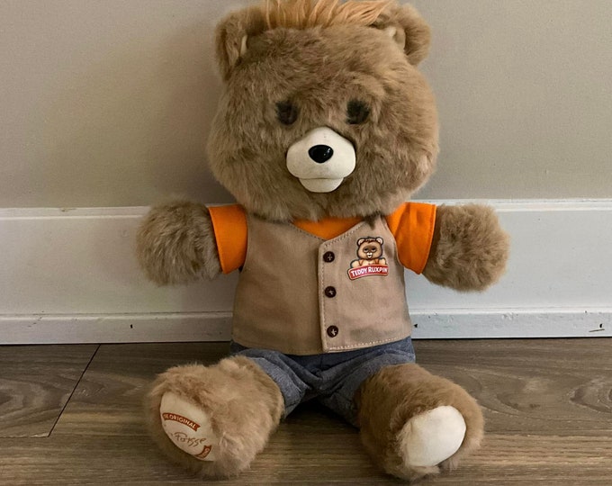 The Original 2017 Ken Foisse Teddy Ruxpin Talking Storytime Magical ...