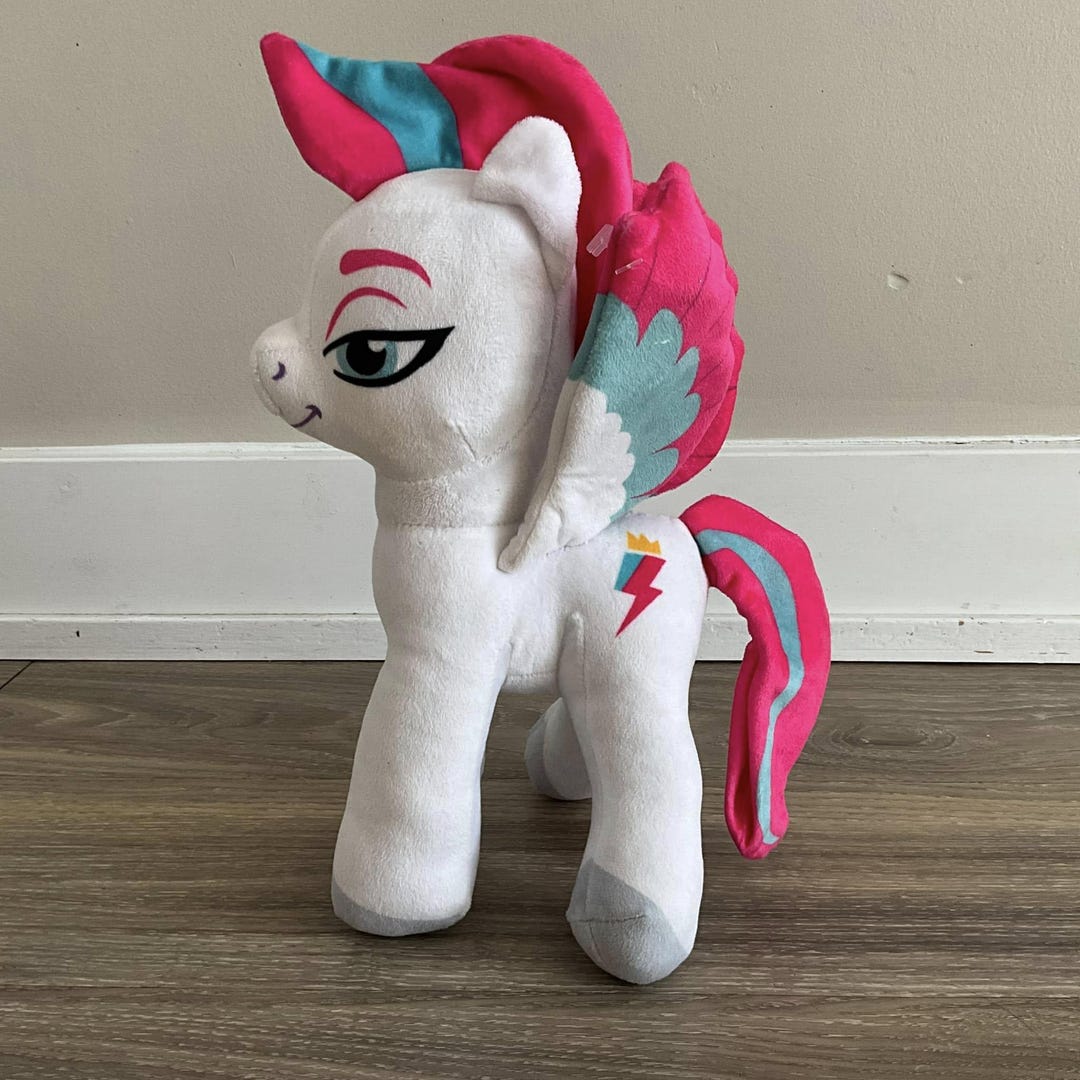 My Little Pony Zipp White Plush Soft Toy - Etsy