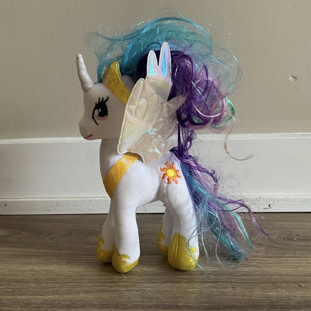Ty Sparkle Princess Celestia Pony Plush Animal Beanie Babies Collection ...
