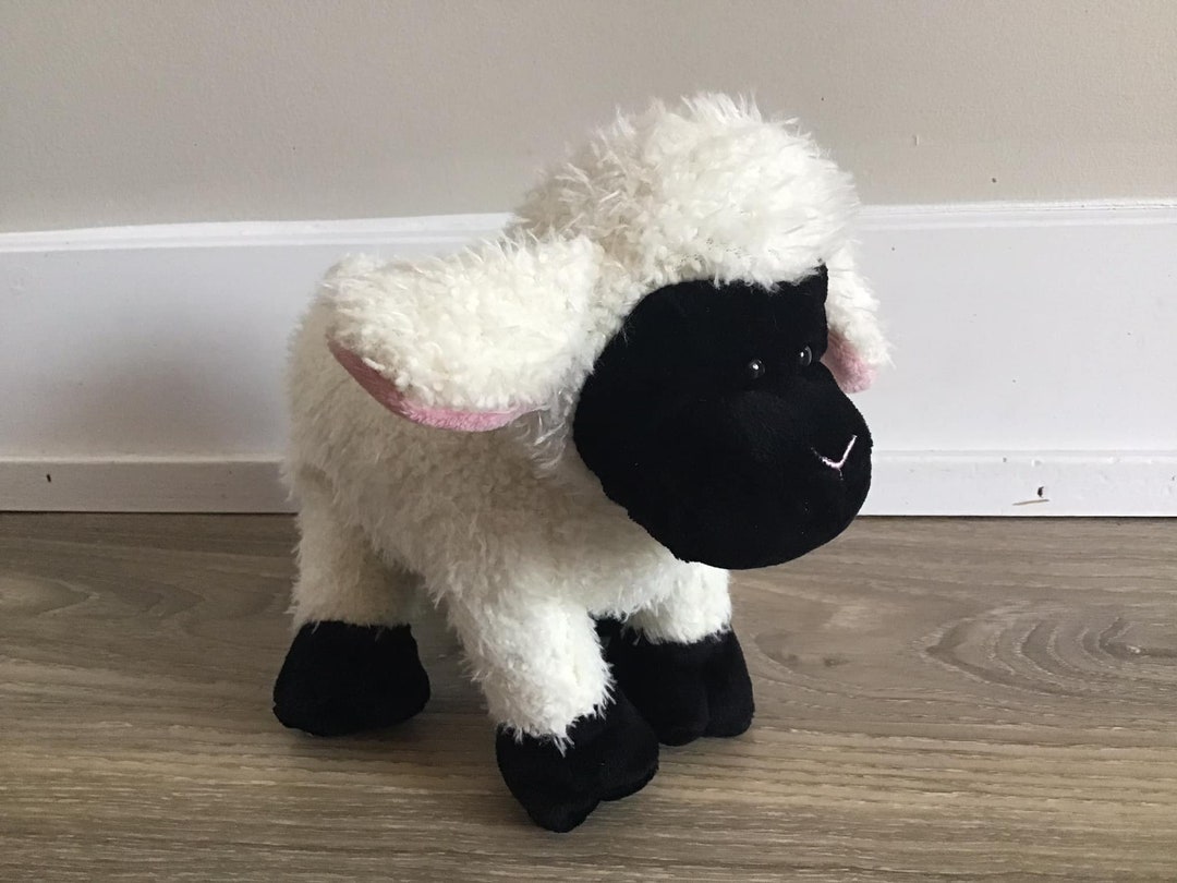 Ganz Webkinz White and Black Sheep Stuffed Animal Plush Toy 9" - Etsy