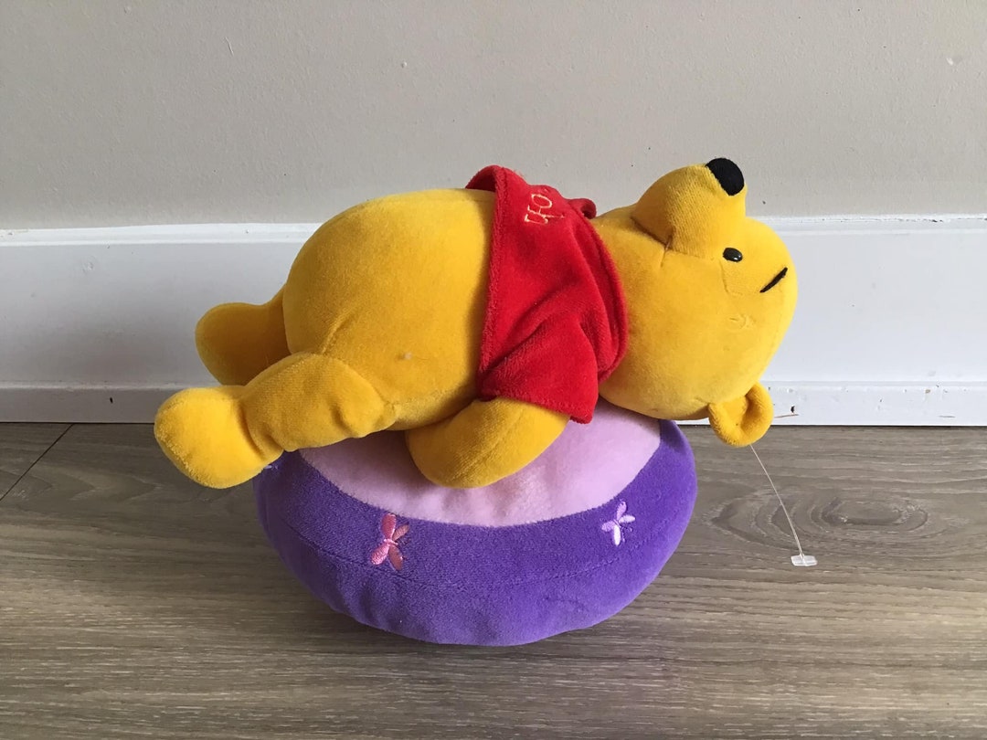 Disney Winnie the Pooh Laying Down Pillow Sweet as Spring Stuffed ...