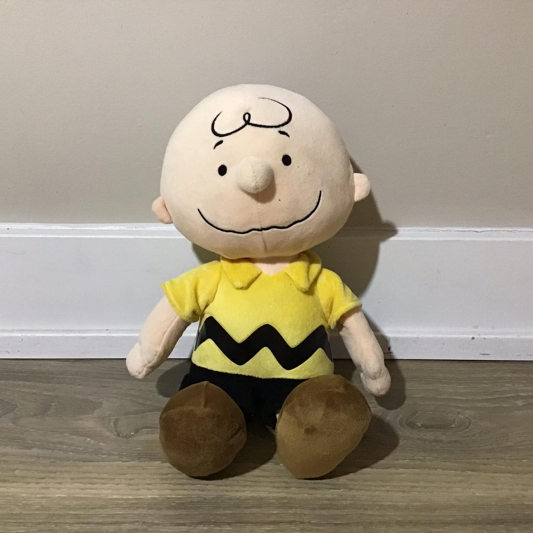 Peanuts Charlie Brown Plush Doll 14 Inch, Stuffed Animal, Soft Plush ...