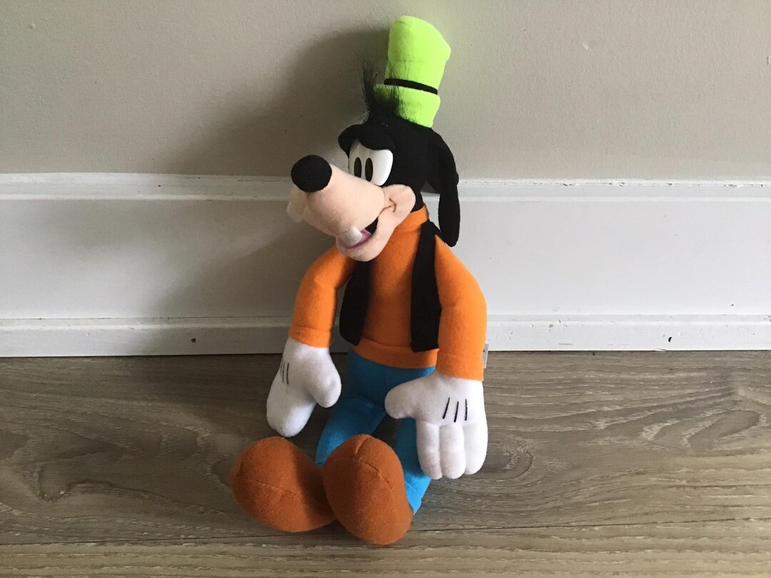Disney 2001 Goofy the Dog Stuffed Animal Plush Toy 11 - Etsy