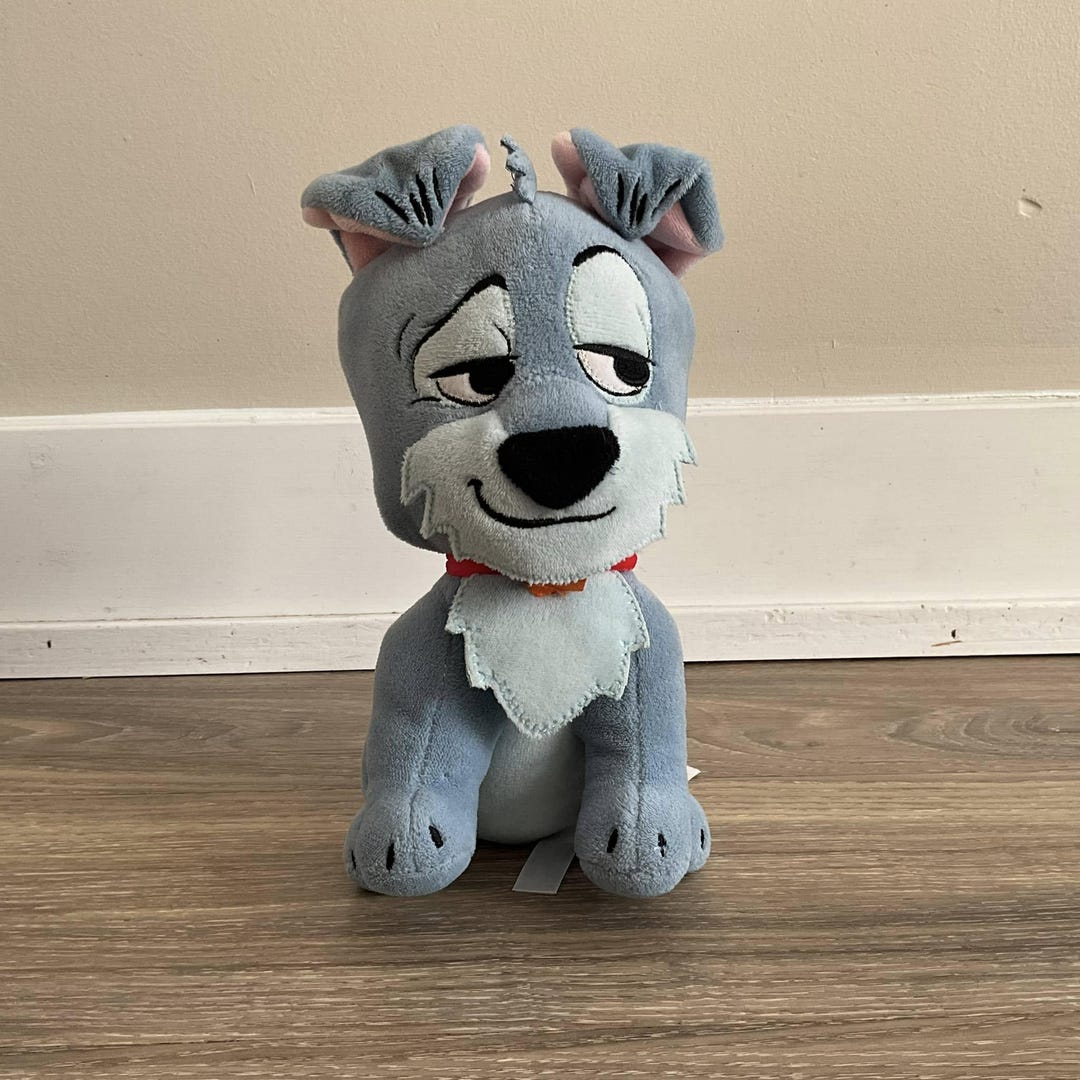 Disney Furrytale Friends Tramp 9” Plush From Lady and the Tramp - Etsy