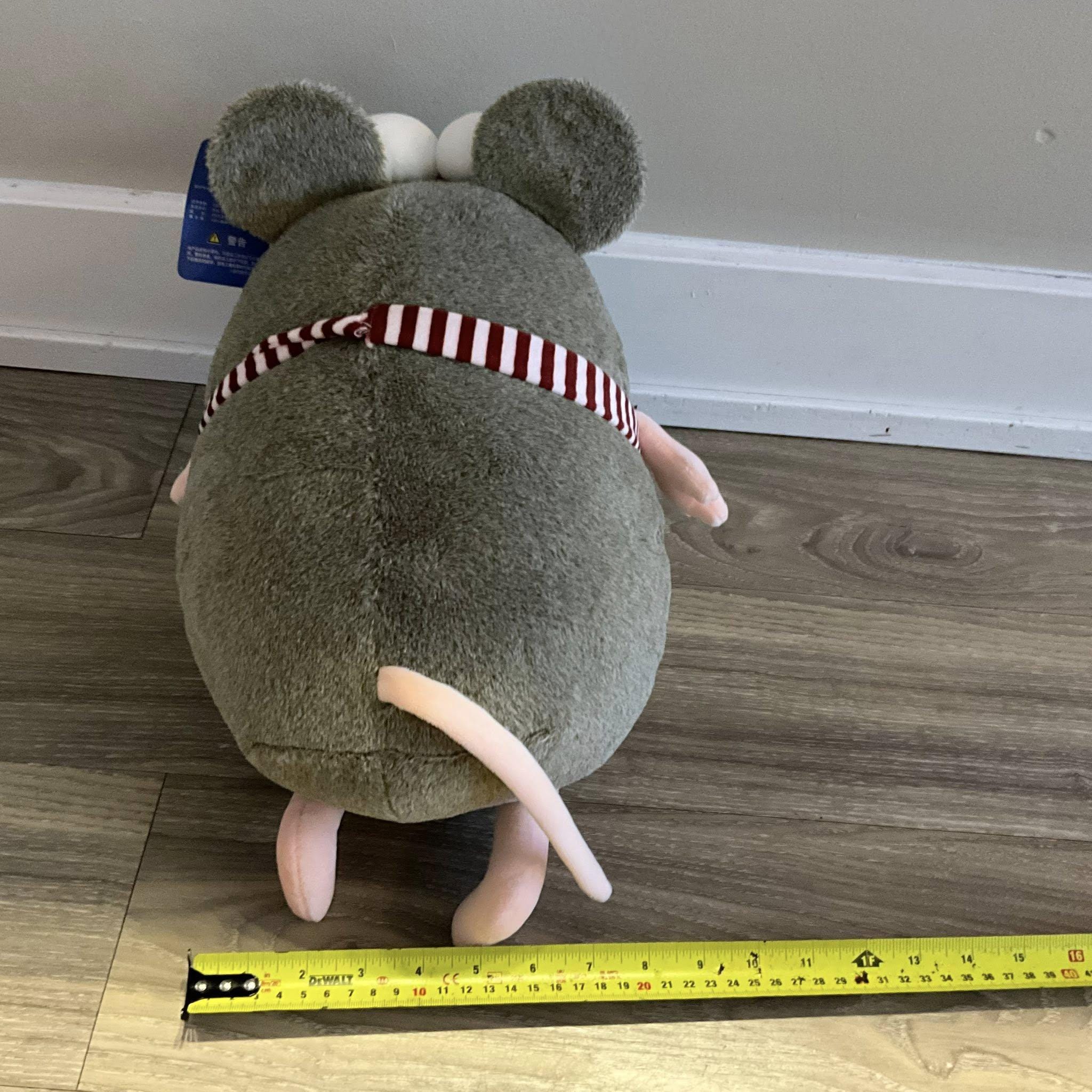 Kawaii Rat Plush Toys Big Eyes Fat Mouse Stuffed Animal Doll 14 Inch - Etsy