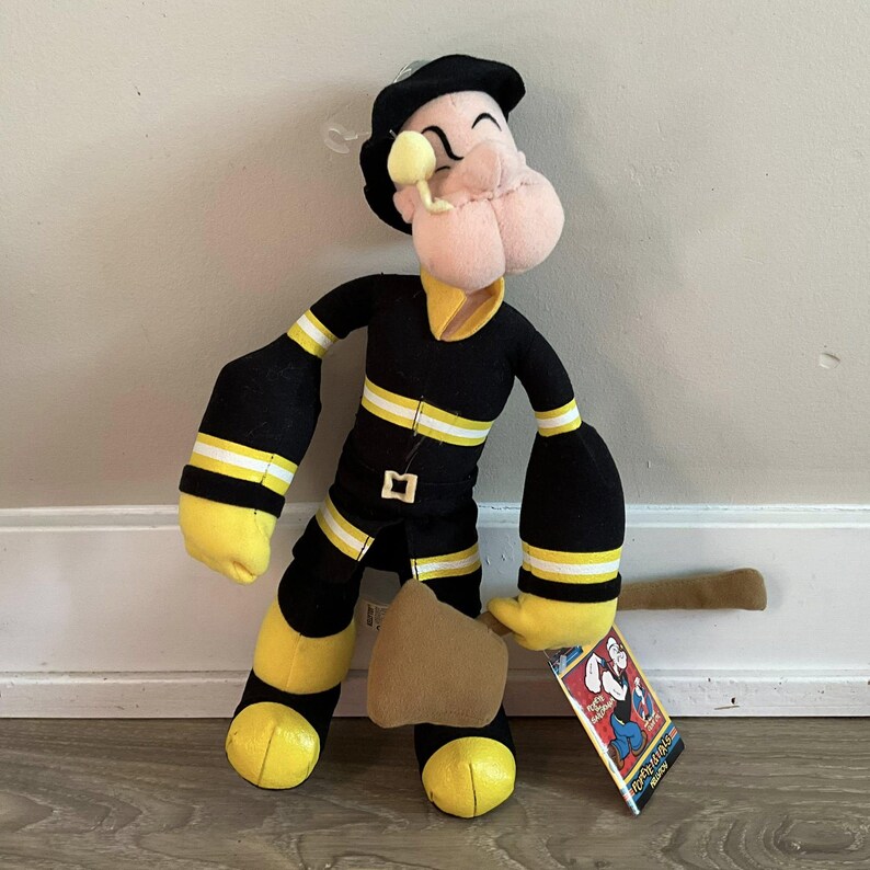 Kellytoy Popeye the Sailor Man Plush Toy - RARE - Etsy
